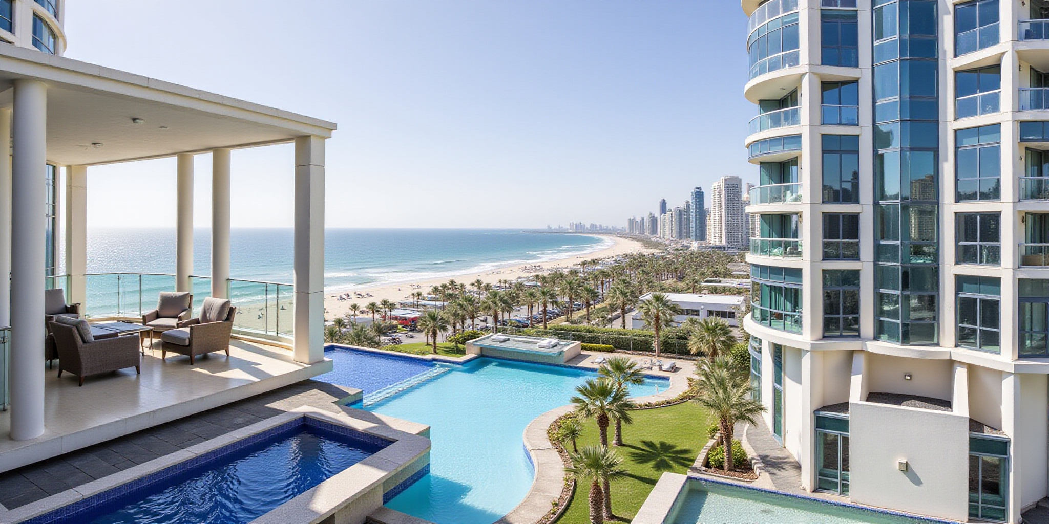 Sadaf 1 JBR: Seaside Apartments with Private Beach Club