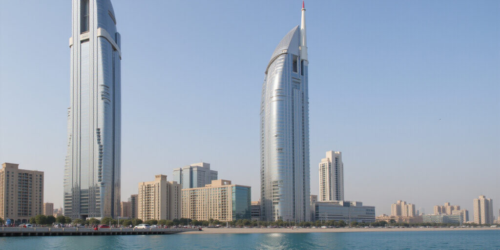Al Wasl Tower: Dubai's Leaning Ceramic Skyscraper